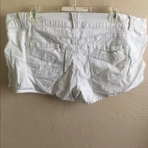 Rewind | Shorts | Plus Size White Short Shorts | Poshmark